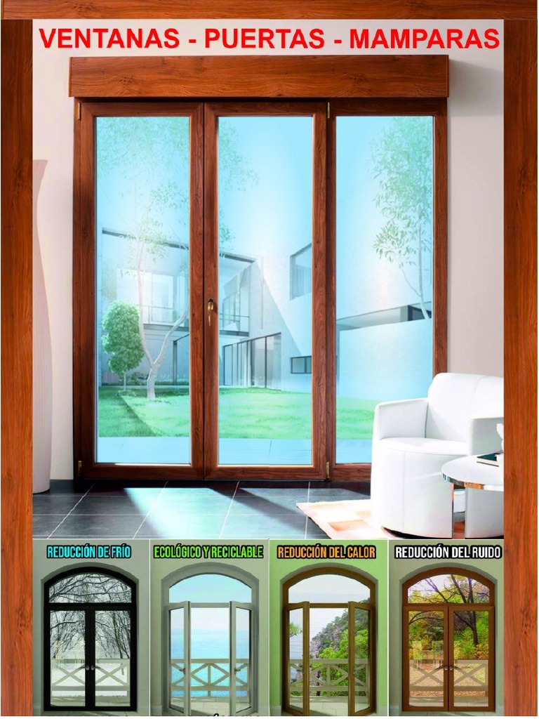 WINDOOR PVC FOLLETO Window Door PVC Systems | PDF