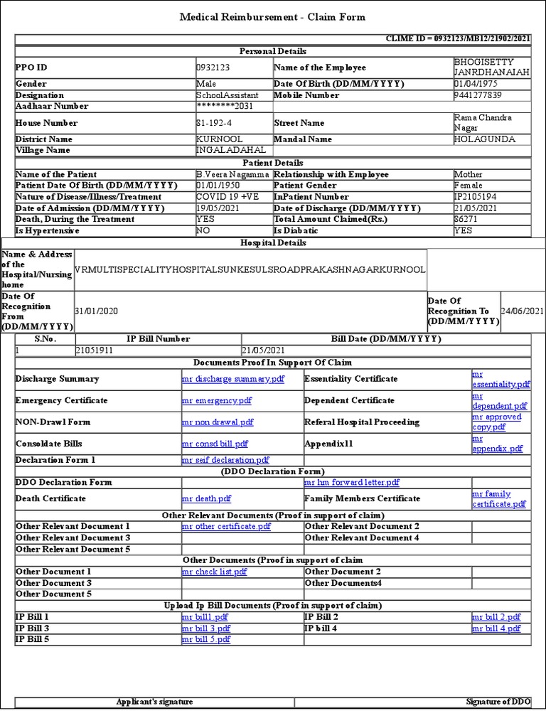 MB12 21902 2021 | PDF | Patient | Medicine