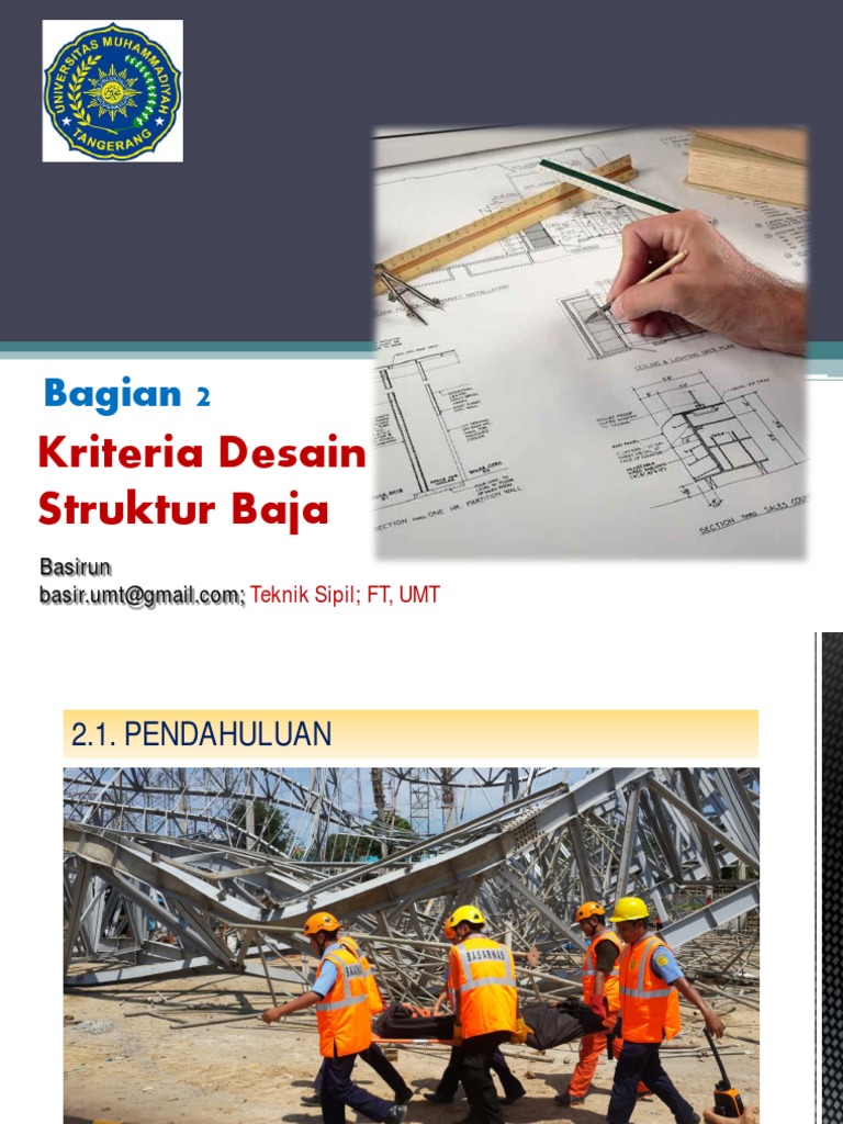 03 Bab 2 Kriteria Desain S Baja 181007 | PDF | Teknologi & Rekayasa