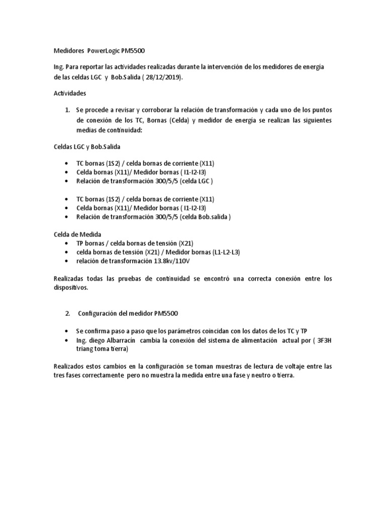 Medidores PowerLogic PM5500 | PDF