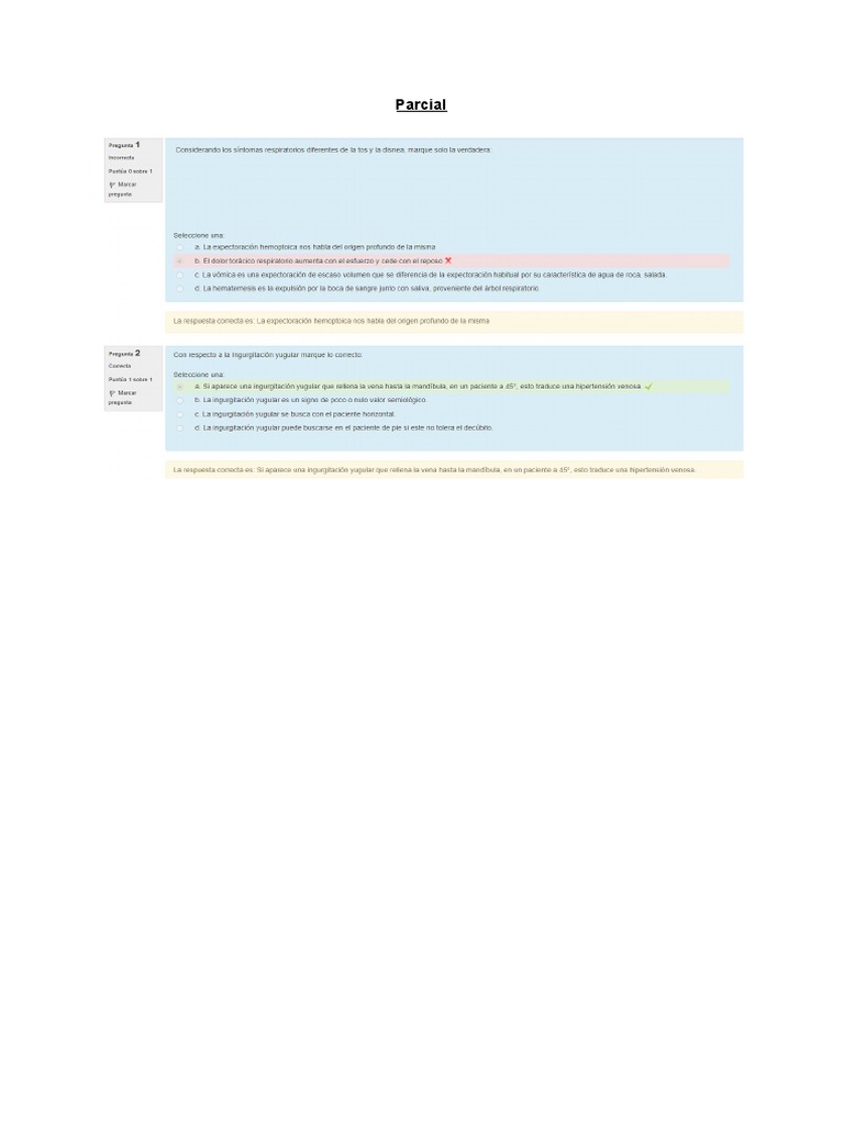 Primer Parcial MPNA 2020 UdelaR FMed | PDF