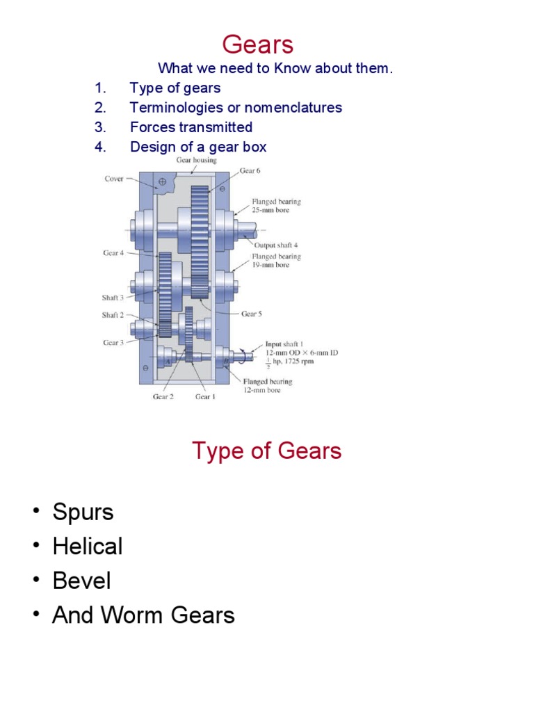 Gears Presentation Bubu | PDF | Gear | Bending