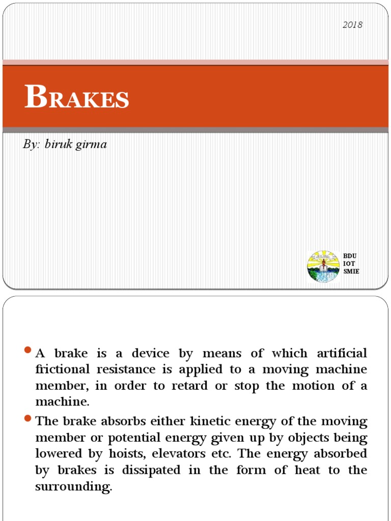 Rakes: By: Biruk Girma | PDF | Lever | Brake
