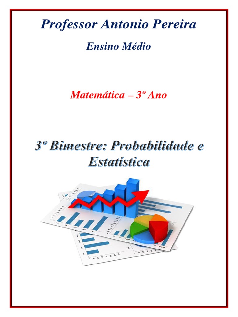 Aula de Matemática - 3º Ano - Aula 1 - Alunos | PDF | Estatísticas ...