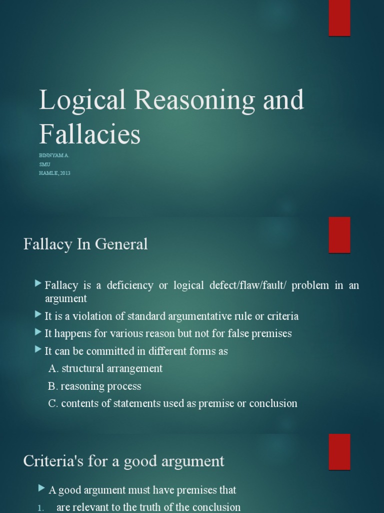 Understanding Logical Fallacies | PDF | Fallacy | Argument