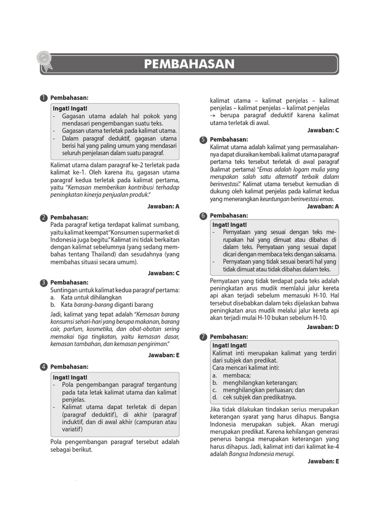 Pembahasan To 1 Ppu | PDF