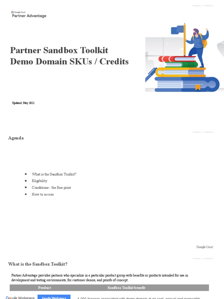 Partner Advantage Sandbox Toolkit - Y21 | Download Free PDF | Software ...