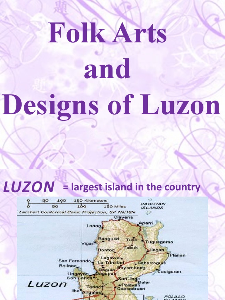 Folk Arts and Designs of Luzon | PDF | Textiles | Weaving
