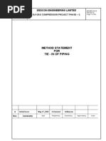 Method Statement For Pipeline Stringing | PDF | Pipe (Fluid Conveyance) | Quality Assurance