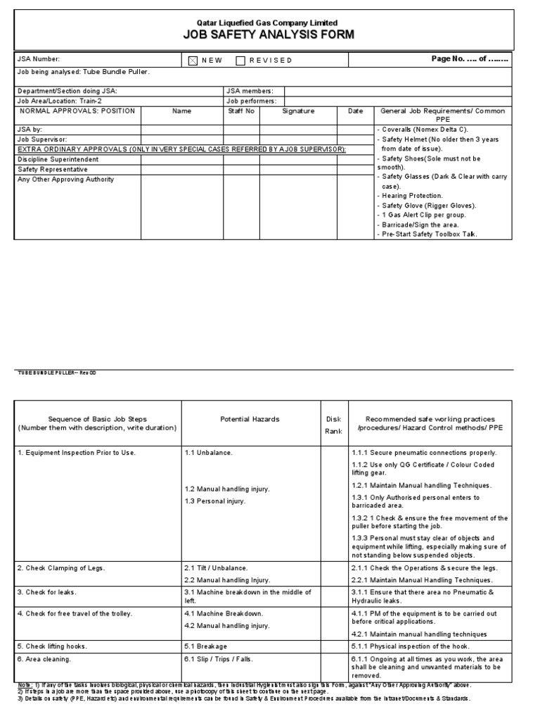 15.tube Bundle Puller. | PDF | Personal Protective Equipment | Safety