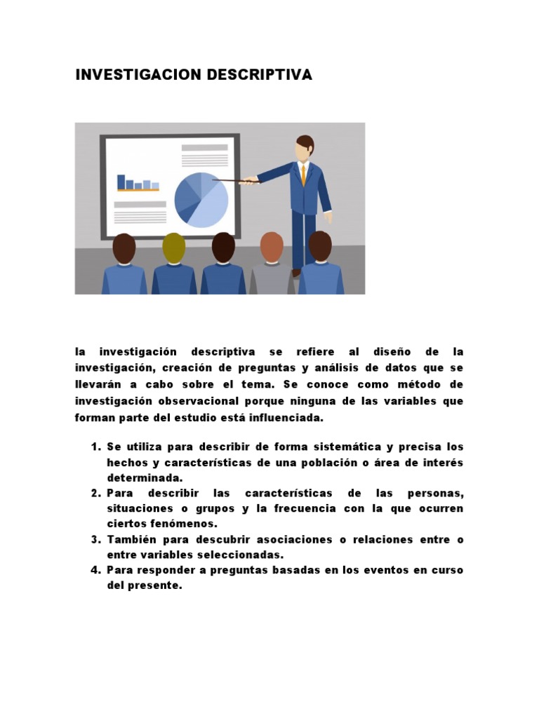 Investigacion Descriptiva | PDF