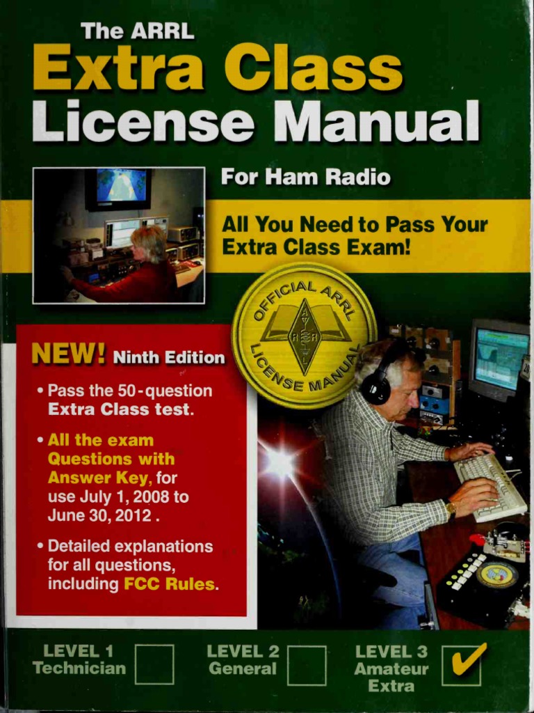 ARRL Extra Class License Study Guied | PDF | Amateur Radio | Radio