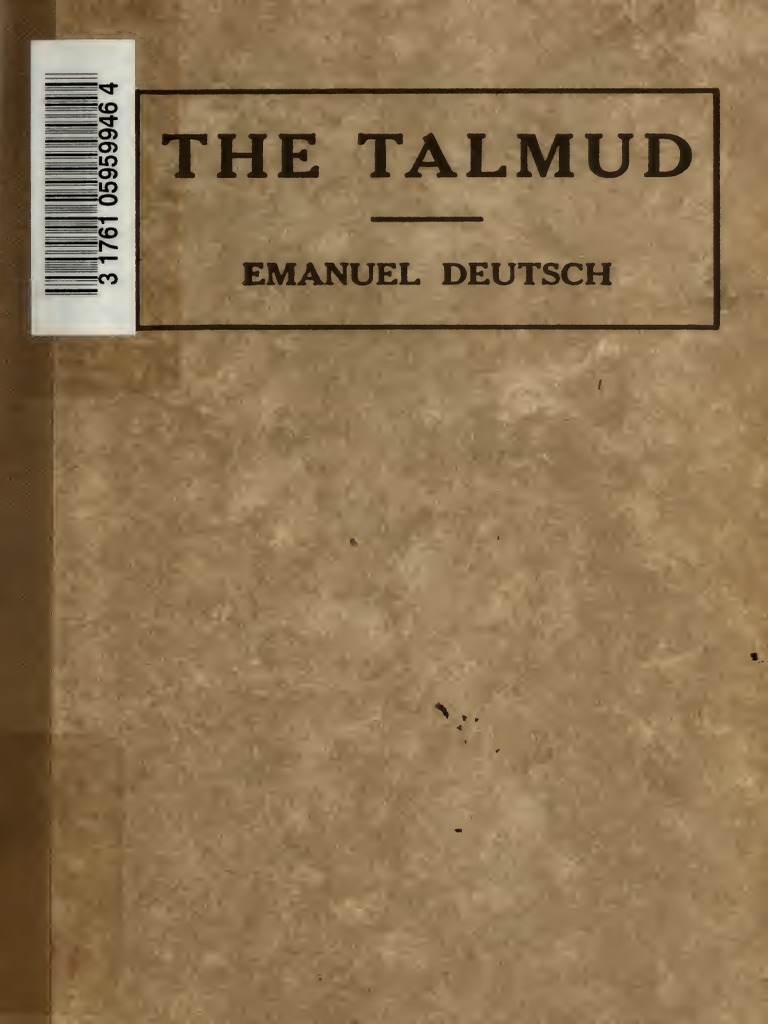 Talmud Emanuel Deutsch | PDF | Torah | Talmud
