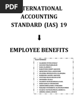 Ifrs at A Glance IAS 19 Employee Benefits | PDF | Defined Benefit ...