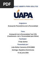 Prueba Pip | PDF | Cognición | Sicología