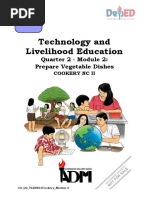 Cookery Module 1: Prepare Vegetable DISHES: Perform Mise en Place | PDF ...