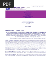 RA 9410 (CAM SUR Special Non Working Holiday) PDF | PDF