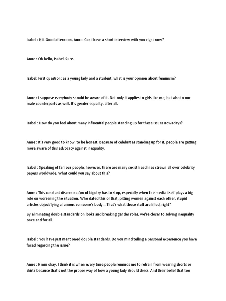 OCC - Interview Script by Partner | PDF