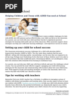 101 ADHD Interventions For The Elementary School Classroom Teacher ...