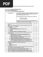 Annex 2B Child Protection Policy Implementation Checklist | PDF | Child ...