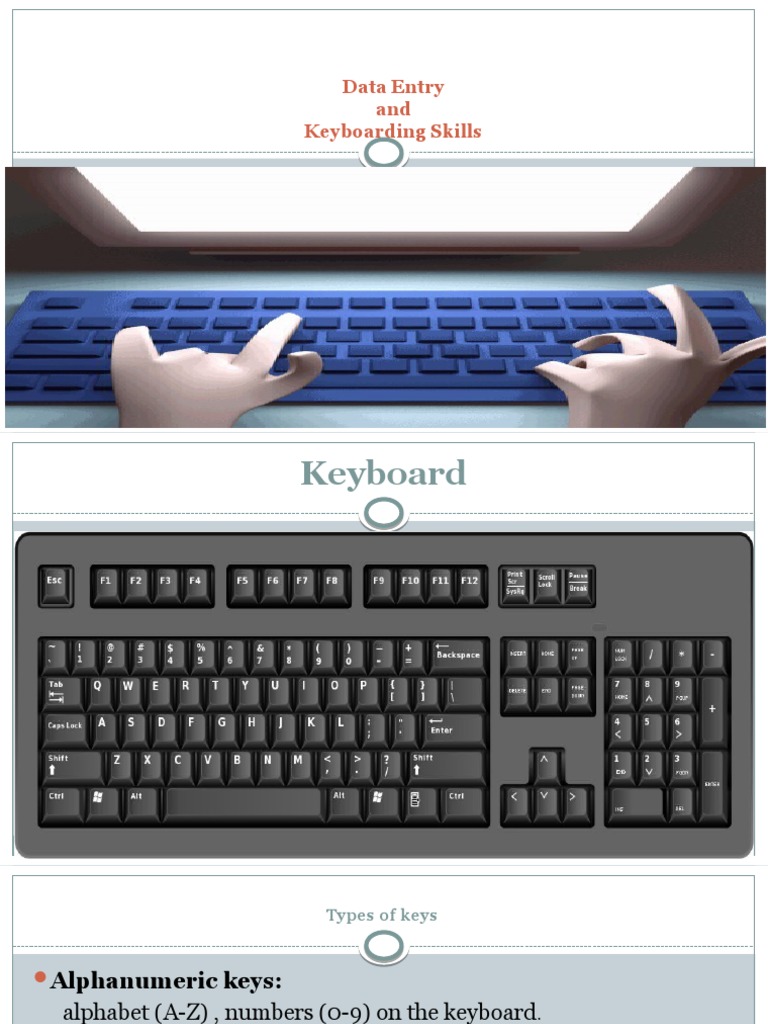 Keyboarding Techniques