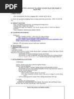Sample Micro Teaching Lesson Plan - Writing | PDF | Lesson Plan ...