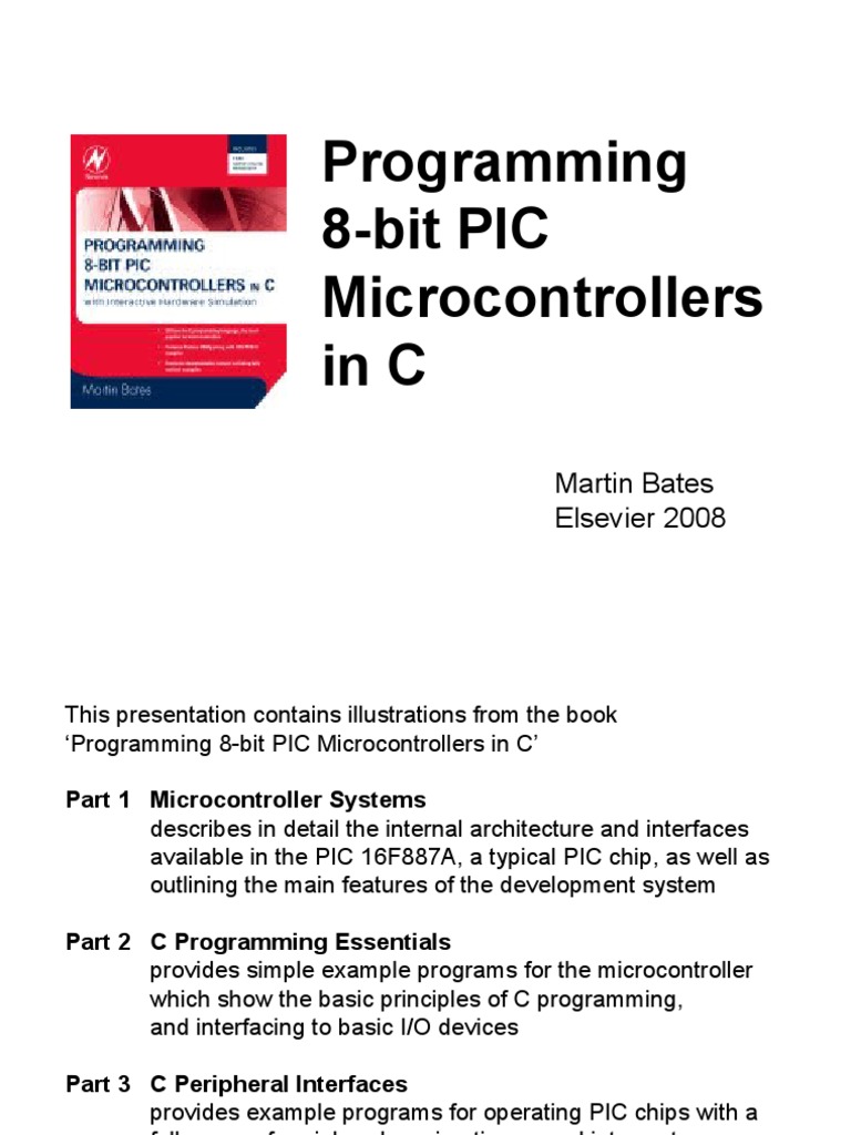 Part 1 PIC Microcontroller Systems | PDF | Microcontroller | Office Equipment
