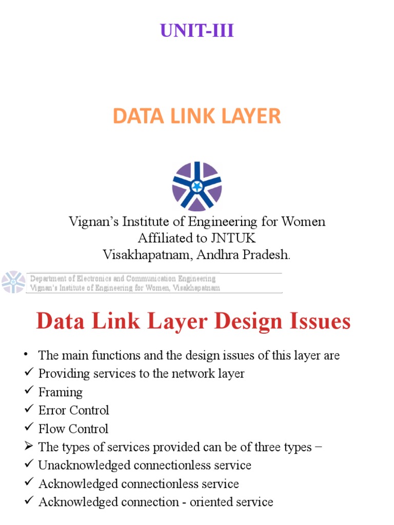 CN PPT-Unit III | PDF | Error Detection And Correction | Transmission Control Protocol