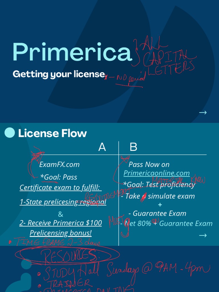 Primerica Licensing and ExamFX Guide | PDF | Computers