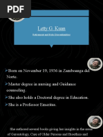 Rozzano Locsin's Theory - BSN1E | PDF | Nursing | Health Care