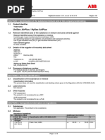 Bromotrifluoromethane Safety Data Sheet | PDF | Gases | Chemistry
