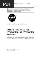 Nfpa Hydrogen Standards | PDF | Vehicles | Fuel Cell