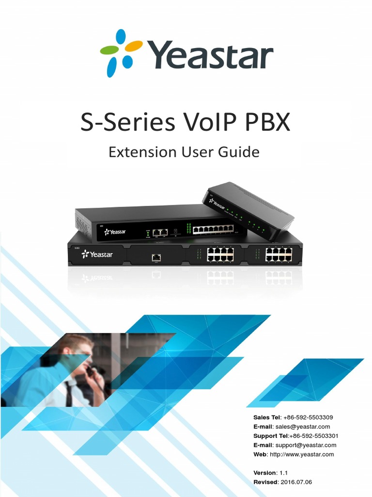 Yeastar S Series PBX Extension User Guide | PDF | Voicemail | Icon (Computing)