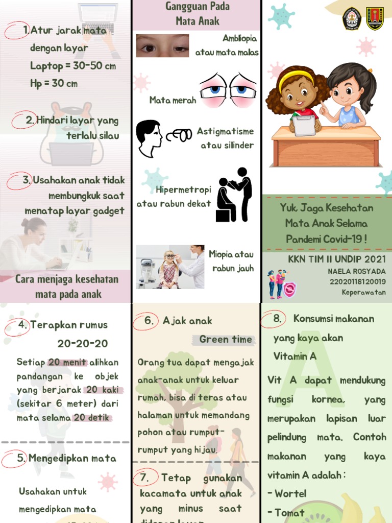 Leaflet Kesehatan Mata | PDF