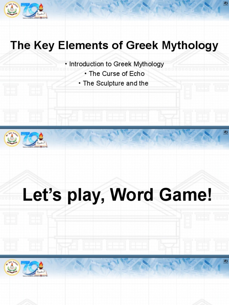 LESSON 2 Brief Discussion About Greek Mythology | PDF | Greek Mythology ...