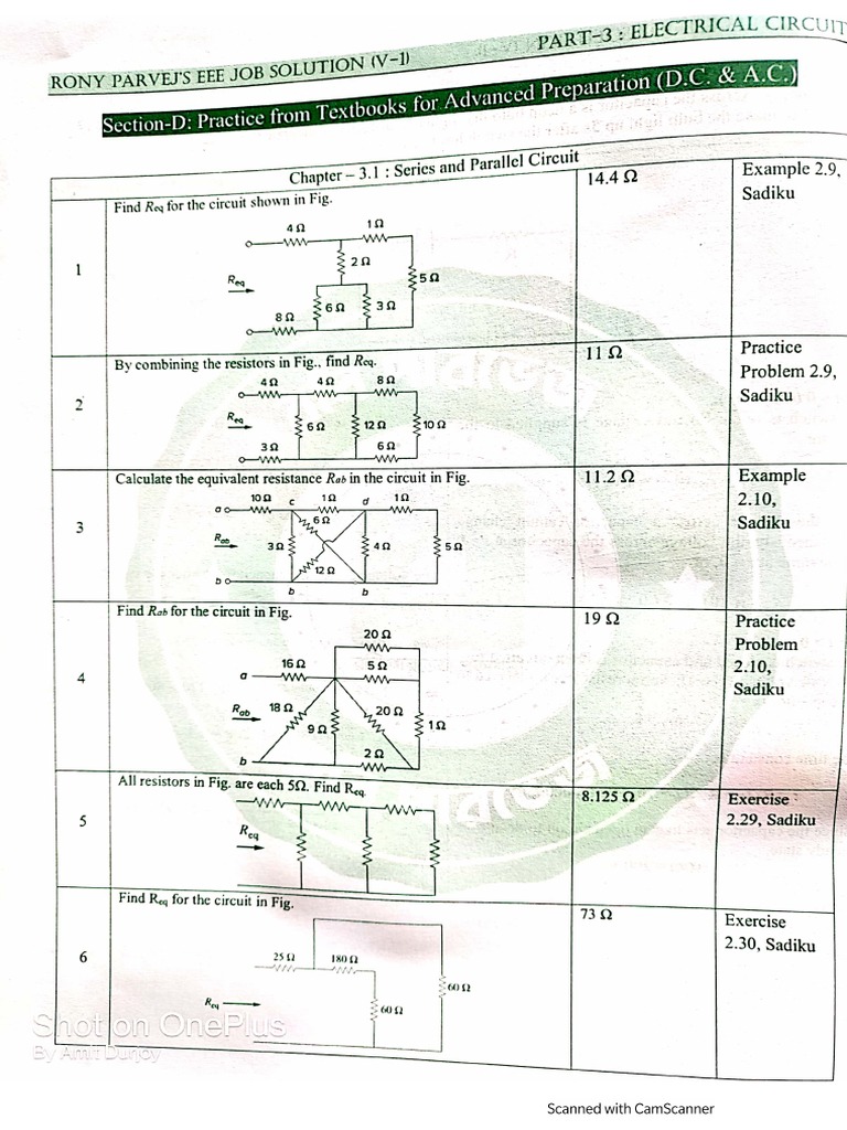 DC Circuit - Rony Parvej | PDF