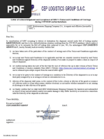 Maersk Container Guarantee Permanent Letter | PDF | Supply Chain ...
