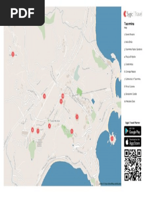Taormina Tourist Map