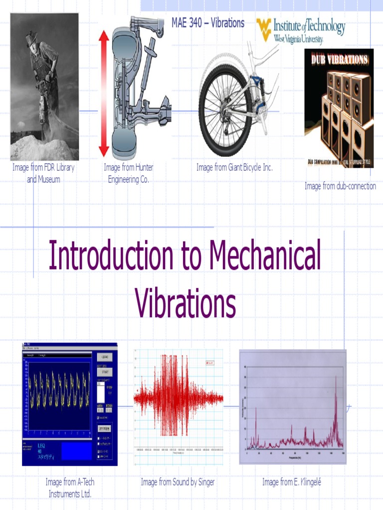 Introduction To Mechanical Vibrations | PDF | Scientific Phenomena ...