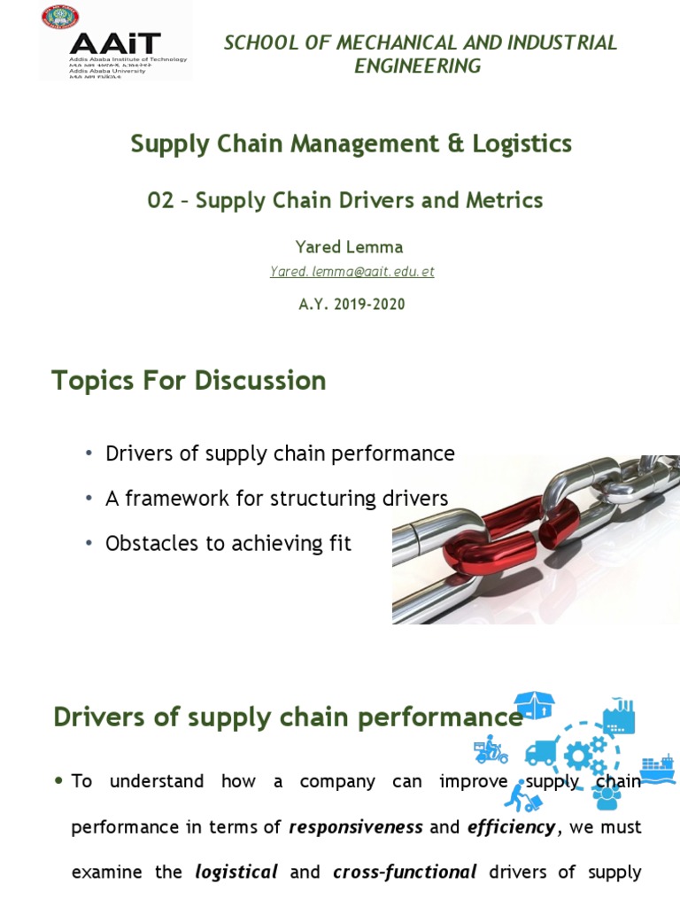 02-SCM - SC Drivers and Metrics | PDF | Supply Chain | Inventory