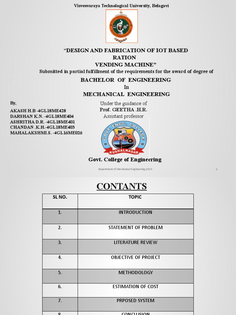 IOT Based Ration Vending Machine | PDF | Electric Motor | Radio ...