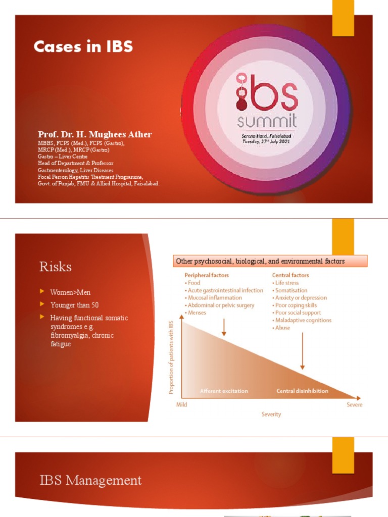 IBS Summit - FSD (Slide Deck) v2 | PDF | Irritable Bowel Syndrome ...