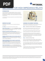 Metrosils - Metrosil 7XG14: Description | PDF | Inductor | Resistor