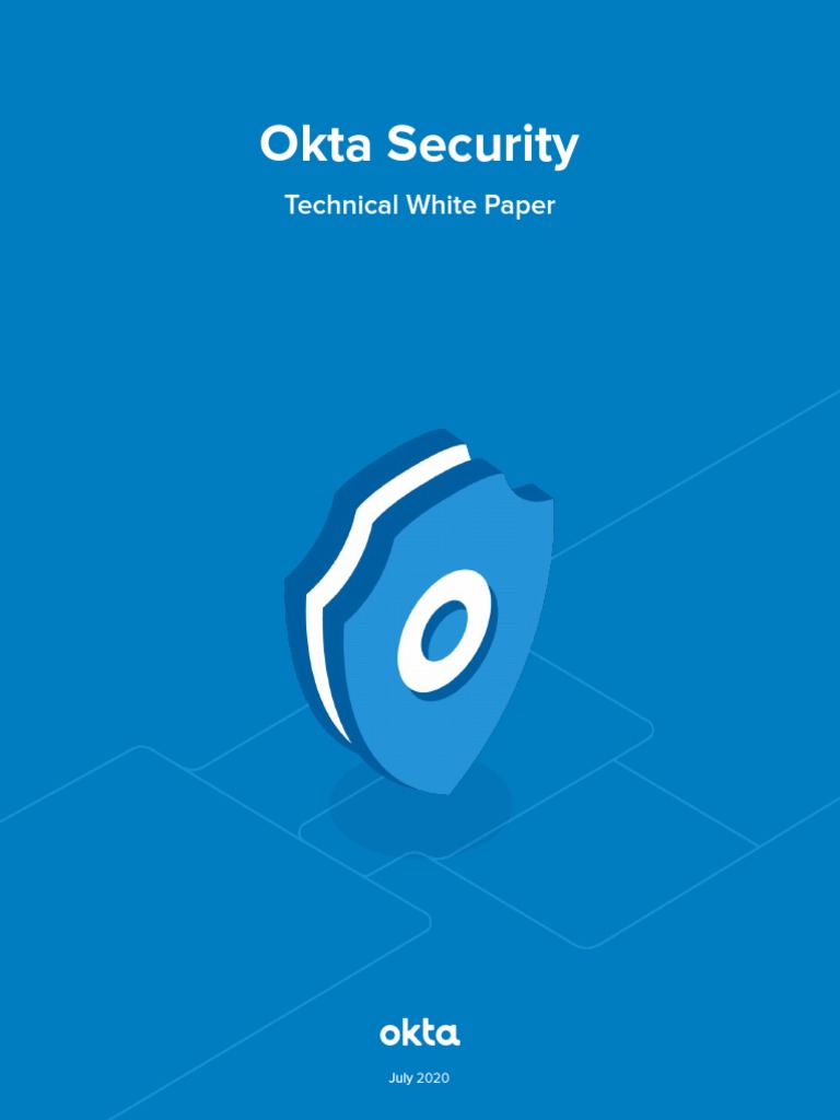 Okta Security Technical White Paper | PDF | Cloud Computing | Key ...