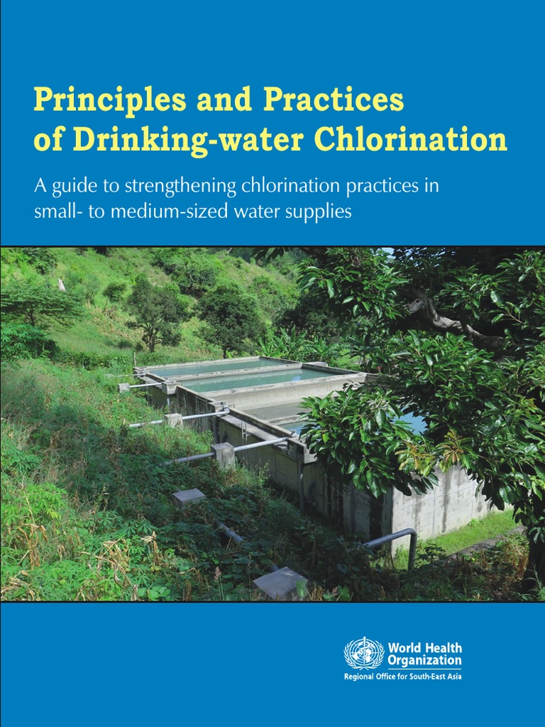 Principles and Practices of Drinking Water Chlorination WHO | PDF ...