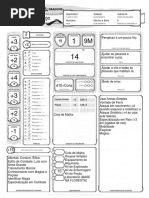 Ficha Harry Potter - Ficha de Personagem | PDF