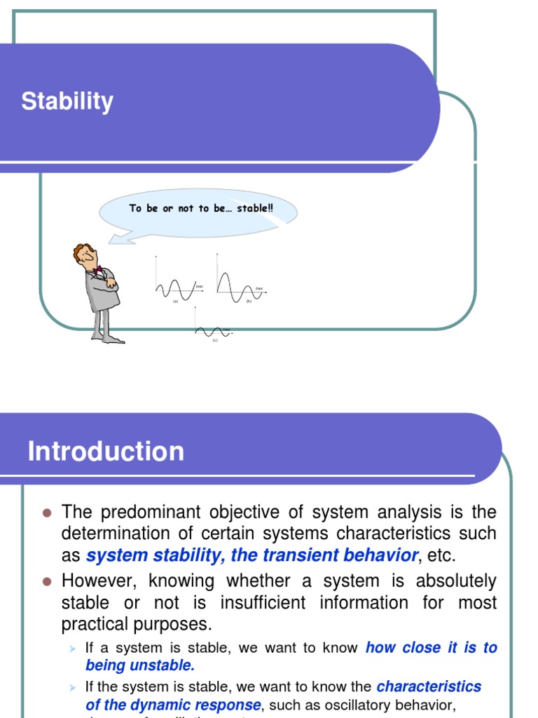 PDC Minor 2 - Slides | PDF | Control Theory | Stability Theory