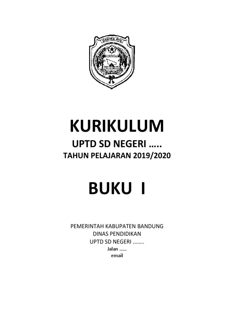 (Datadikdasmen - Com) 1. COVER KURIKULUM | PDF
