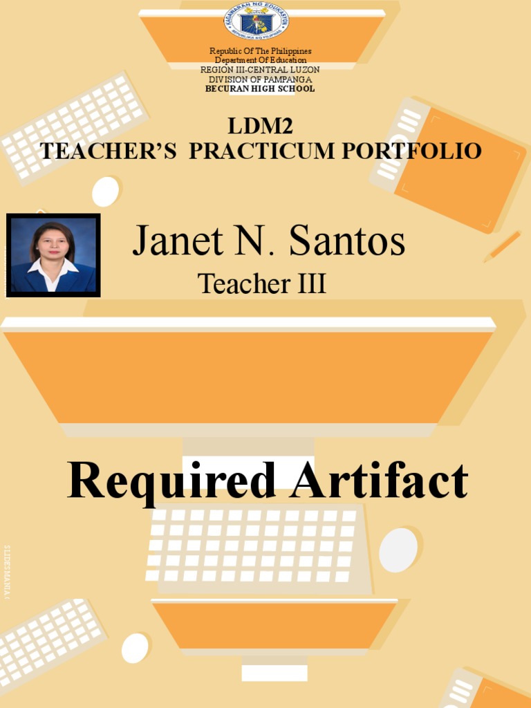 Janet N. Santos: Ldm2 Teacher'S Practicum Portfolio | Download Free PDF ...