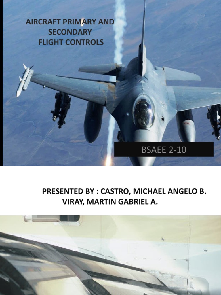Aircraft Primary and Secondary Flight Controls | Download Free PDF ...